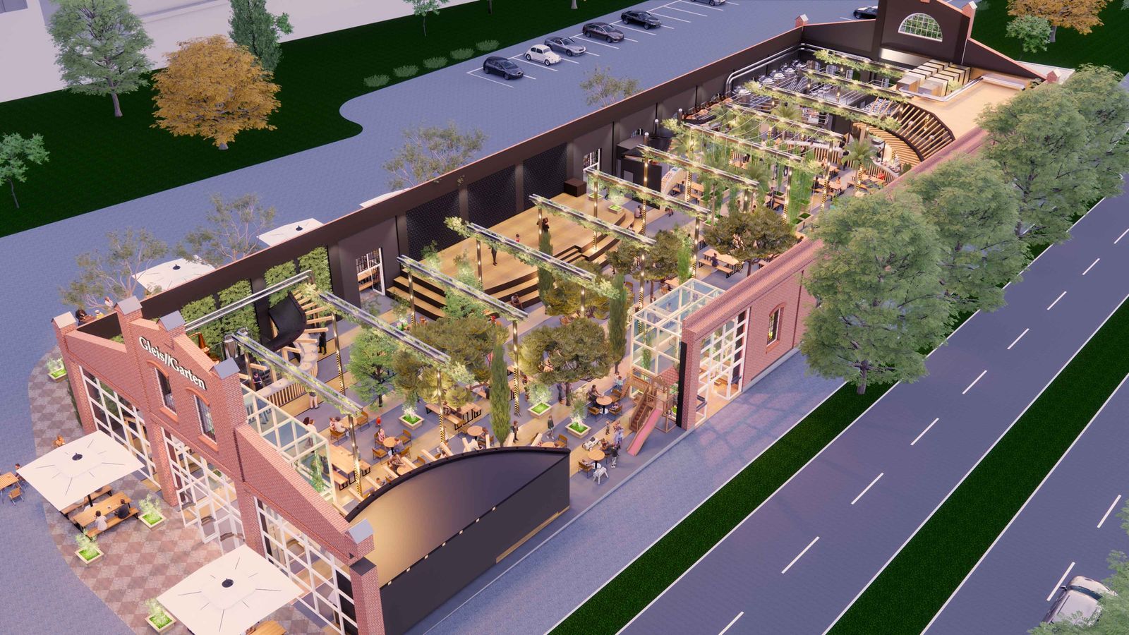 Gleis//Garten Gastronomie