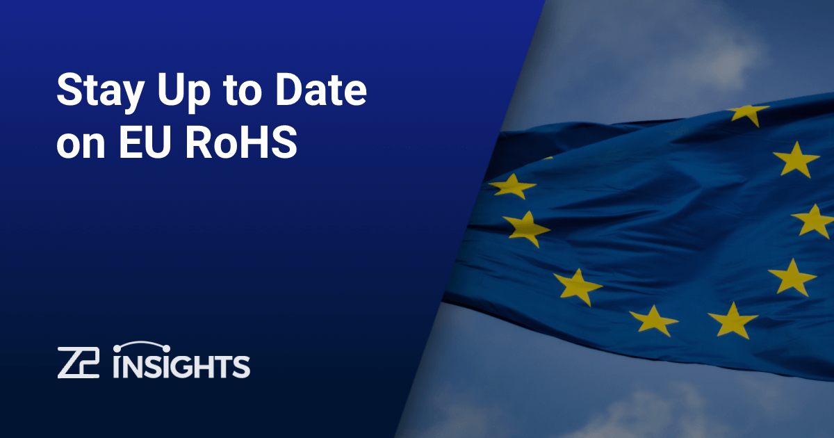 Tracking EU RoHS: Background, Timeline, and a Nightmare Scenario - Z2Data