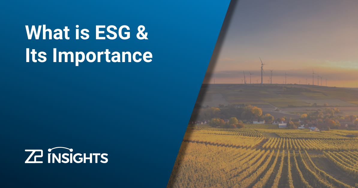 What is ESG and Its Importance - Z2Data
