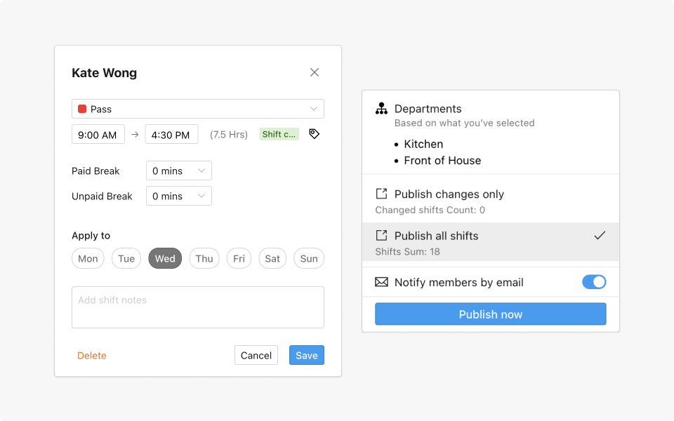 Staff Rostering Software - Timble