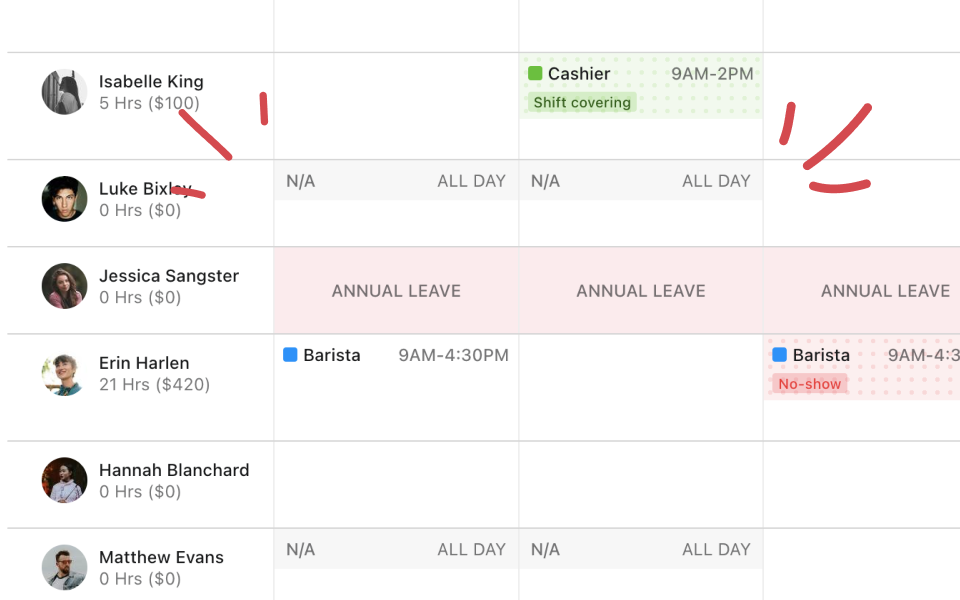 Staff Rostering Software - Timble