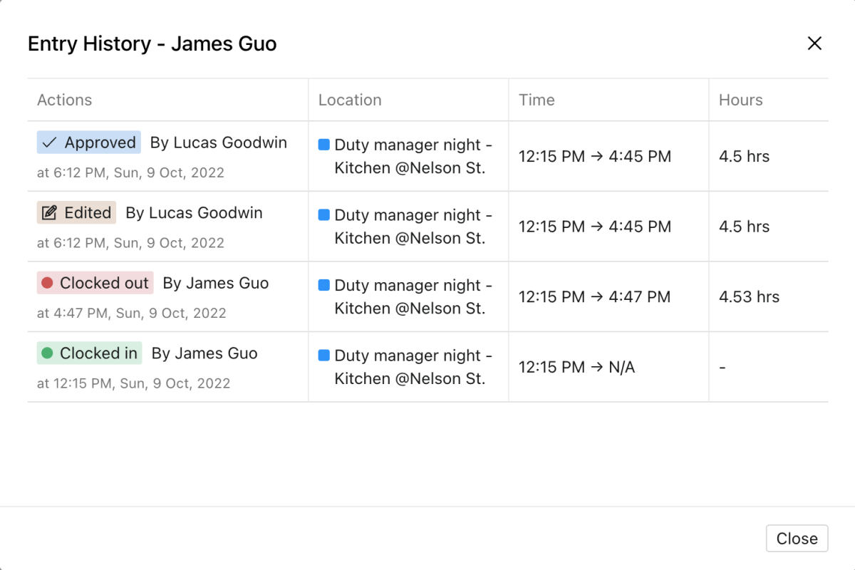 Timble - Manage staff rosters, timesheets and leave requests, all-in-one place.