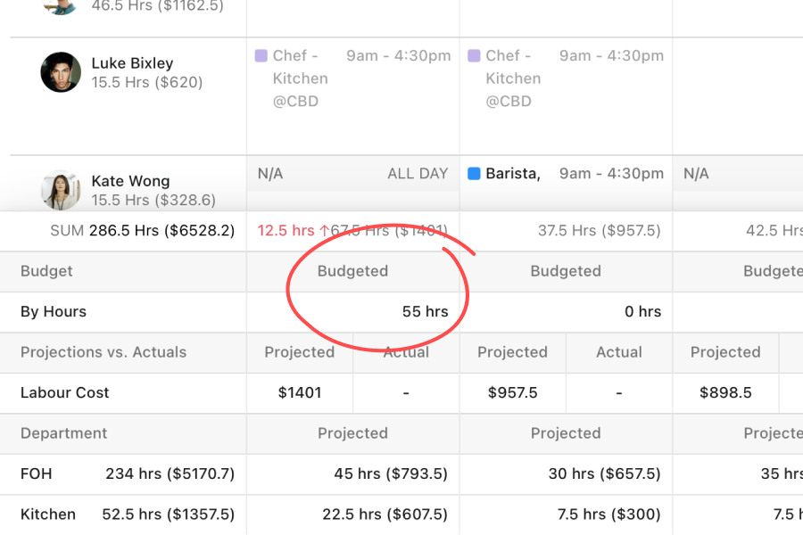 Timble - Simple online employee rostering software