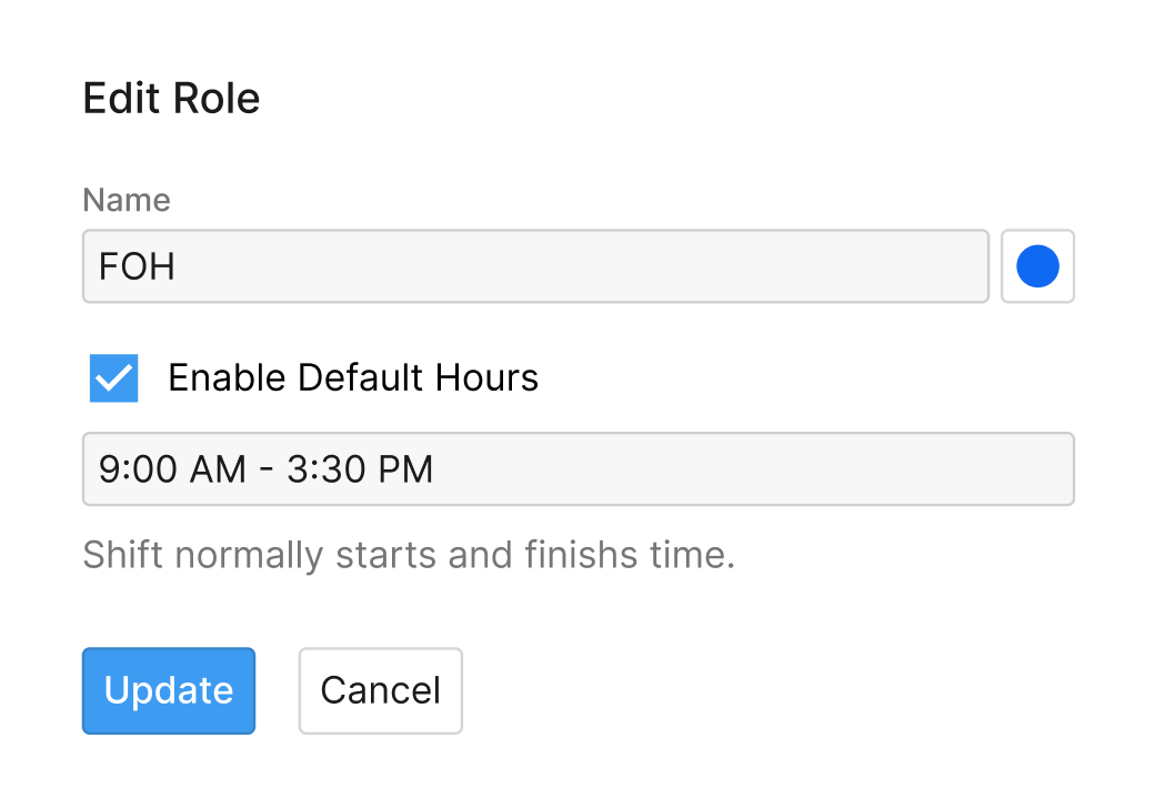 Timble - Simple online employee rostering software