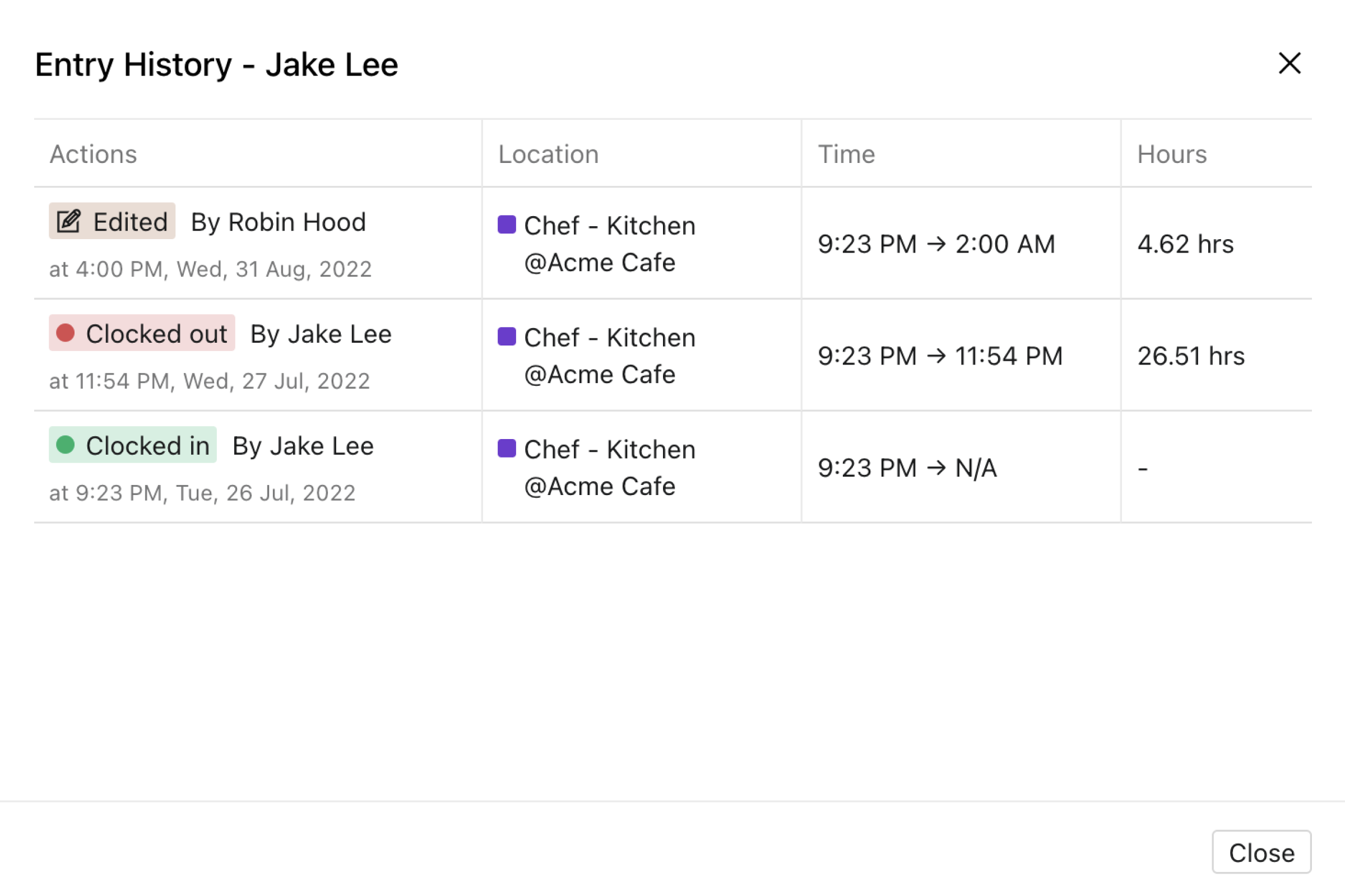 Timble - Time Tracking App