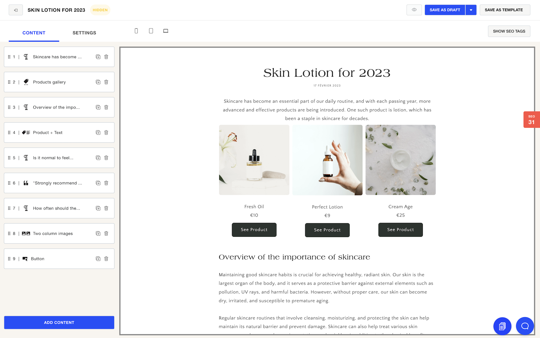 The best Shopify blog app | Bloggle