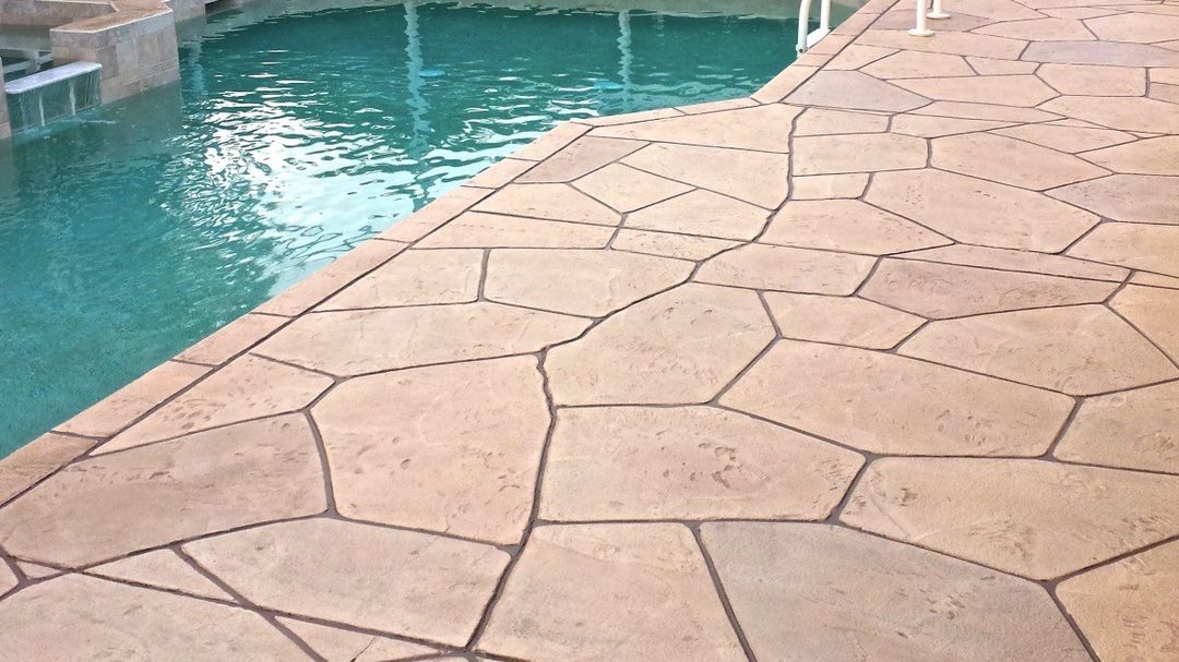 Pool Deck Flooring Fort Myers FL | Image Custom Coatings