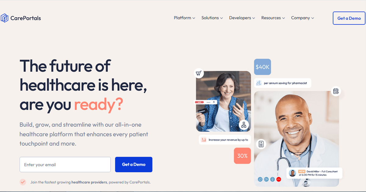 CarePortals - All-in-one healthcare platform