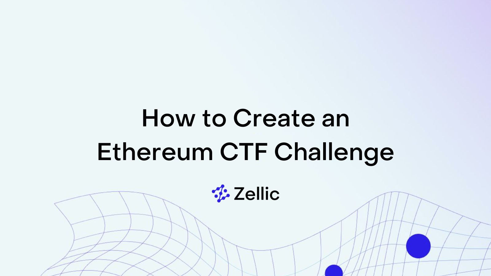 Hosting an Ethereum CTF Challenge, The Easy Way
