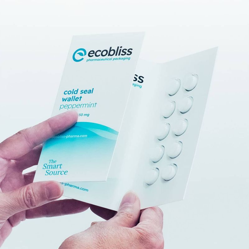 Cold Seal Blister Wallets | Ecobliss Pharmaceutical Packaging