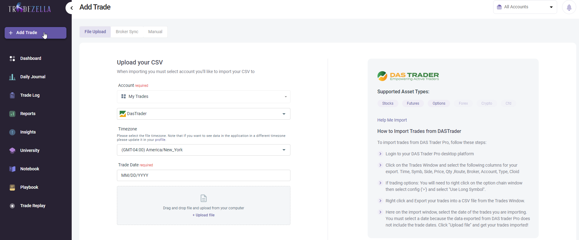 April - May Release Notes - TradeZella