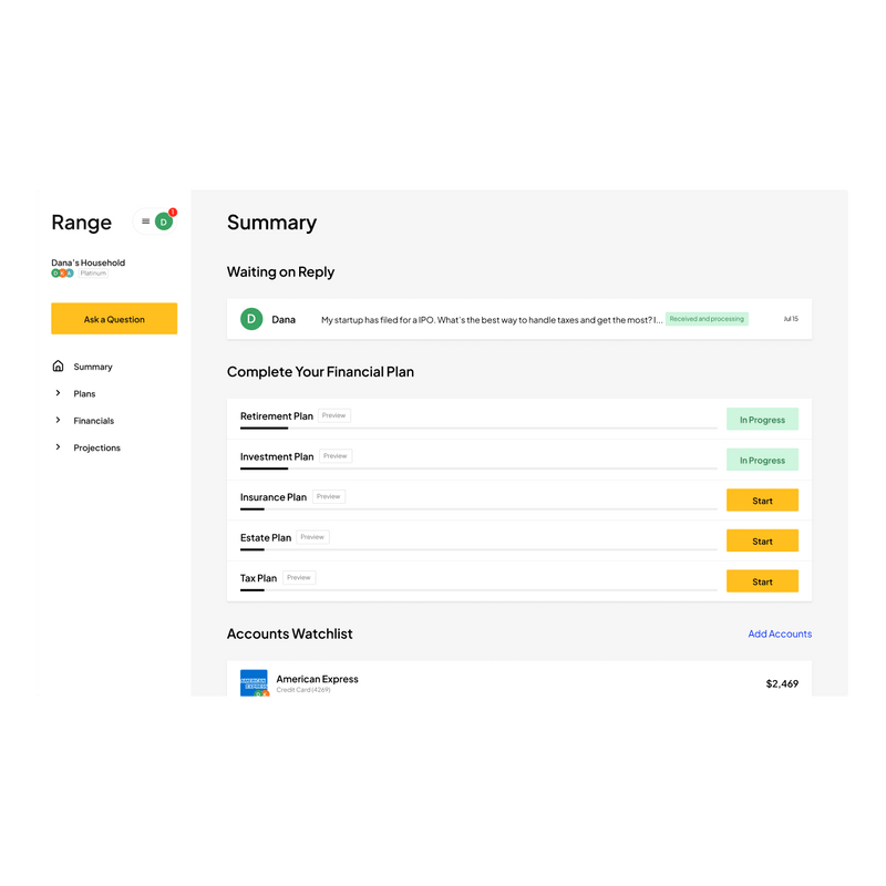 Range.com - Online Wealth Management