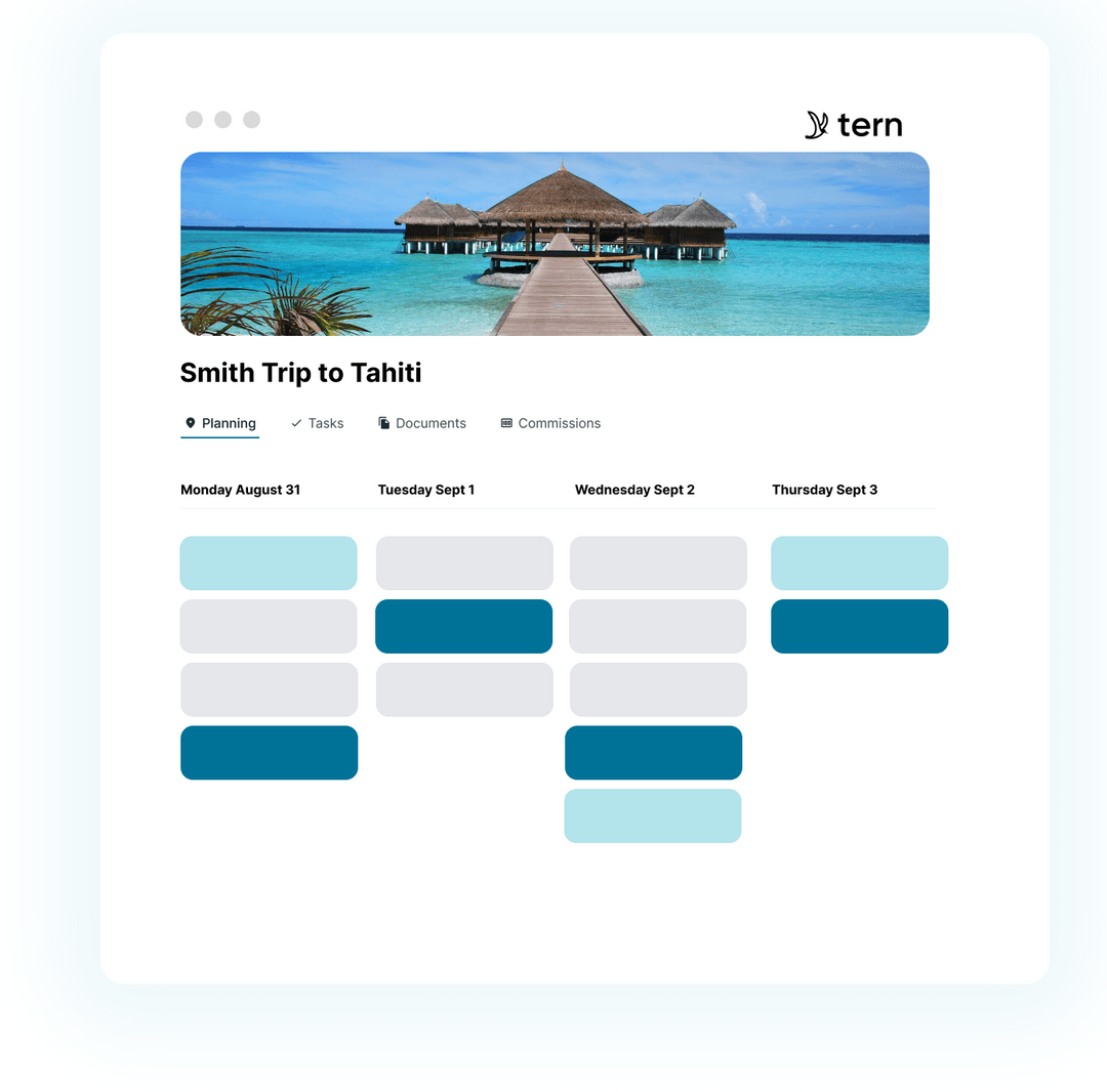Tern - Platform for the Modern Travel Advisor
