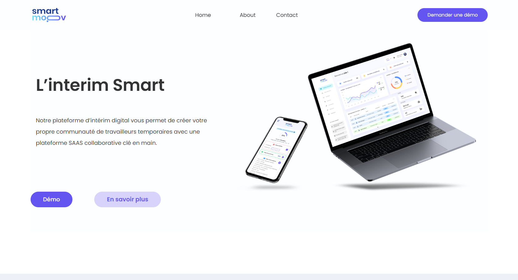 Smart Moov - Solution d'intérim digital