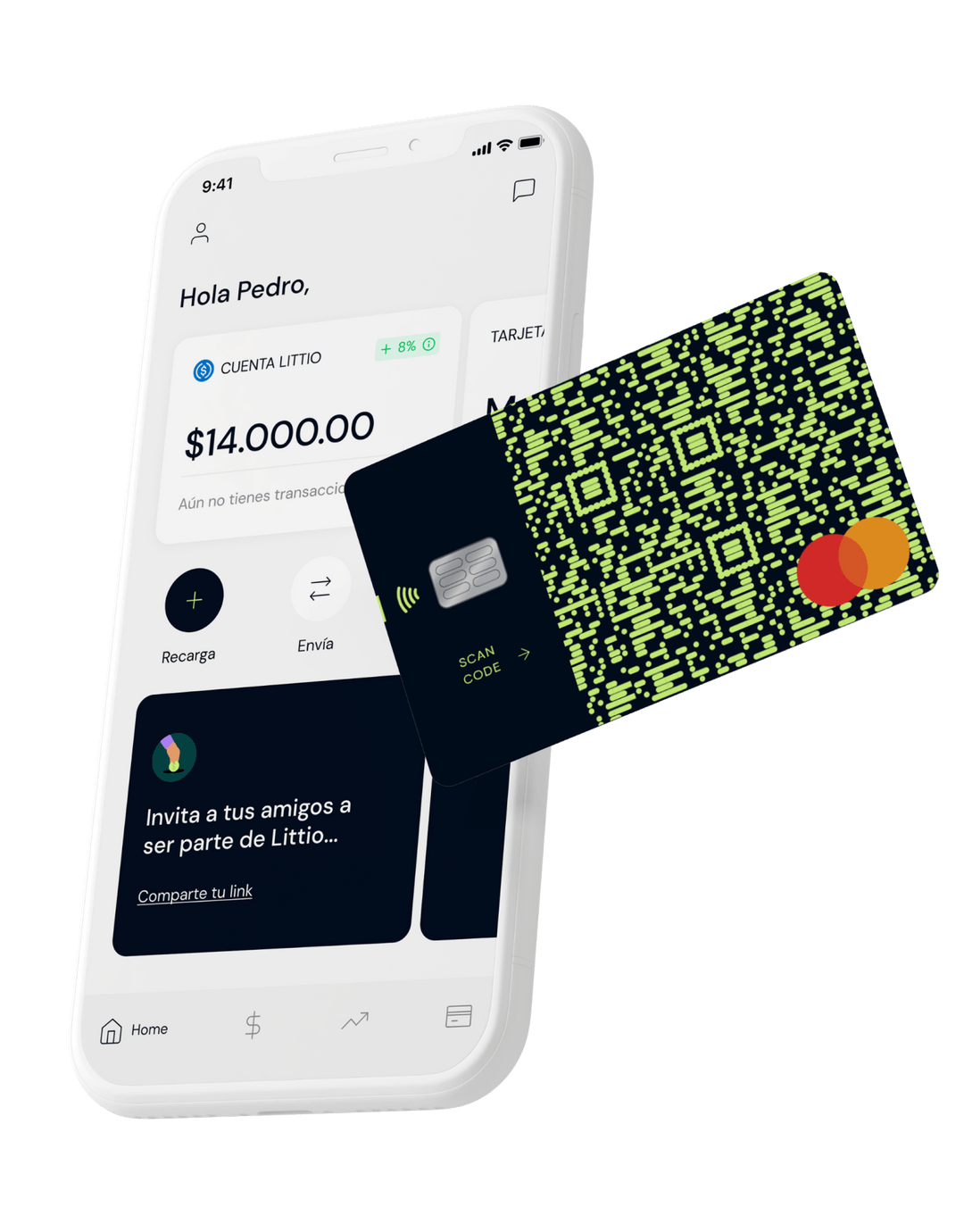 Littio - Tu cuenta global en dólares digitales USDC