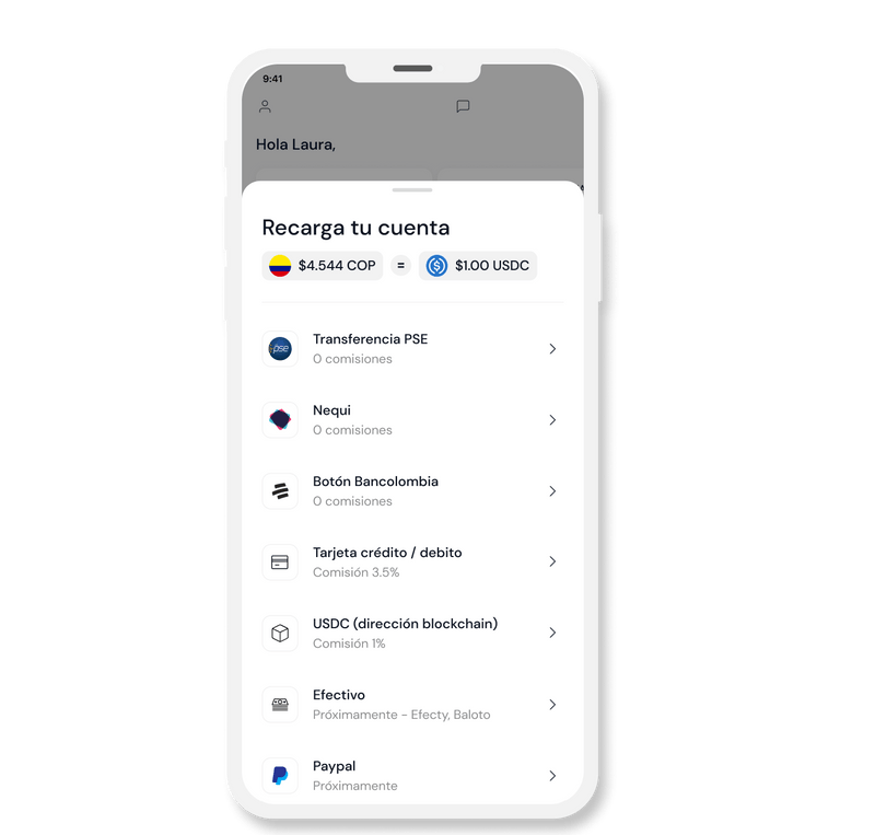 Littio - Tu cuenta global en dólares digitales USDC