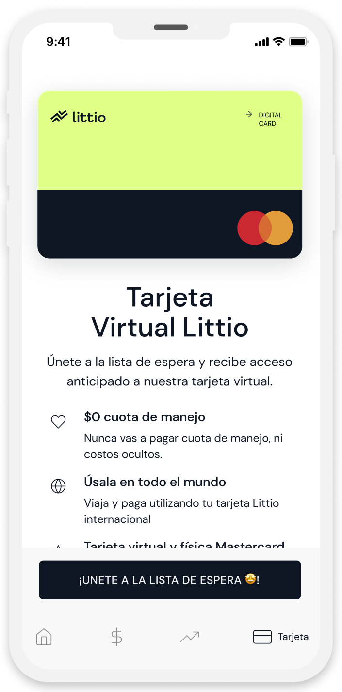 Littio - Tu cuenta global en dólares digitales