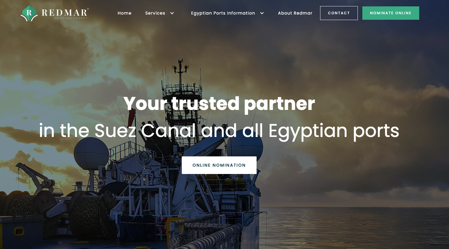 Port Of Suez, Suez Canal Transit, leading agent, best partner, shipping agency, REDMAR, Maritime ...