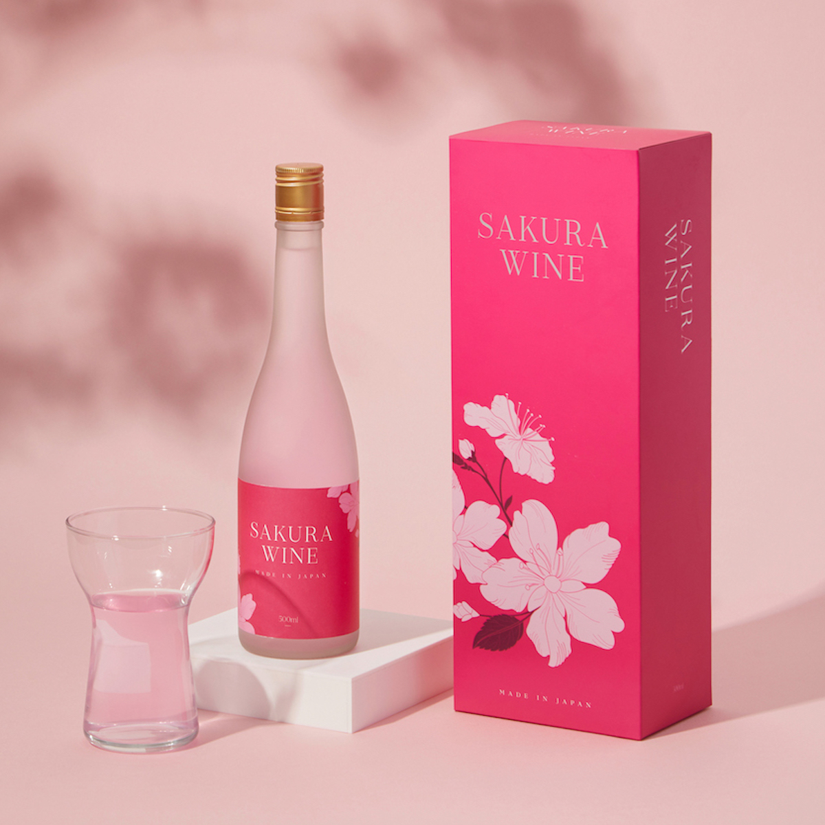 Sakura Wine Packaging