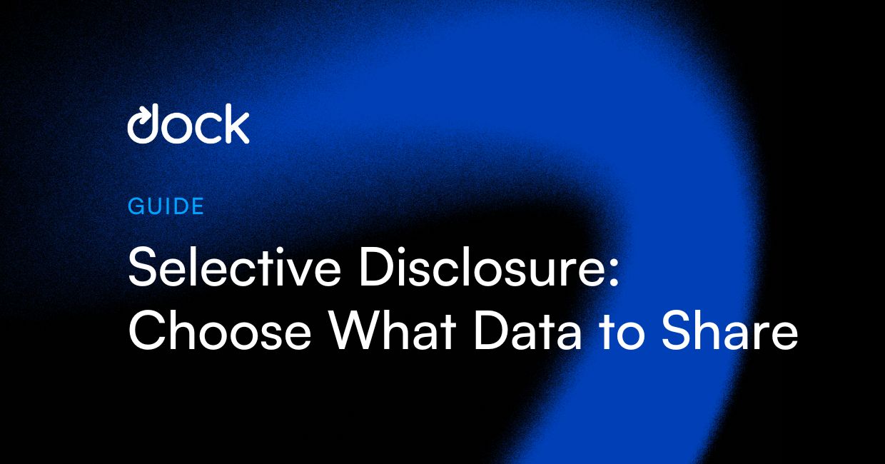 Selective Disclosure Guide: Privacy Feature of Verifiable Credentials