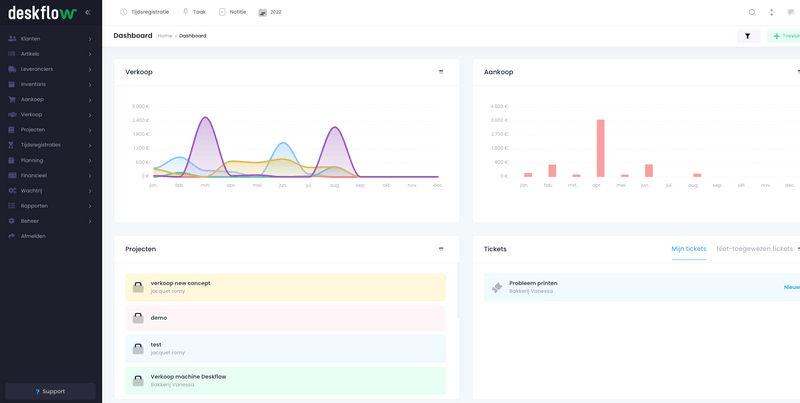 Deskflow - Dé Business Software voor KMO's