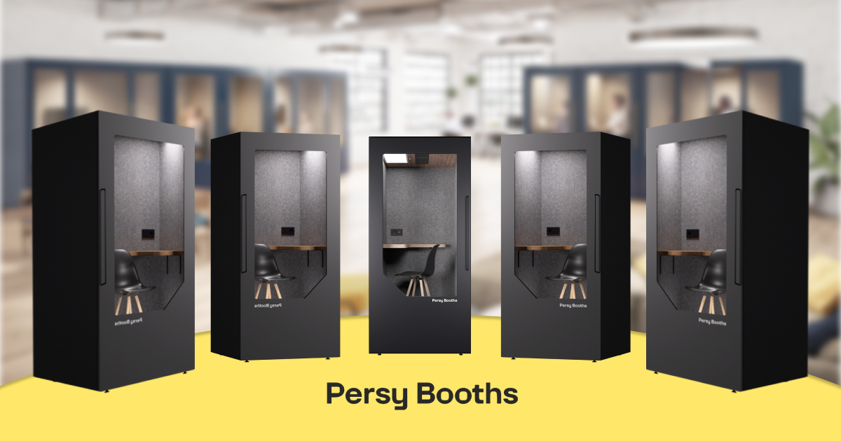 Persy Booths | Discover our soundproof office phone booths