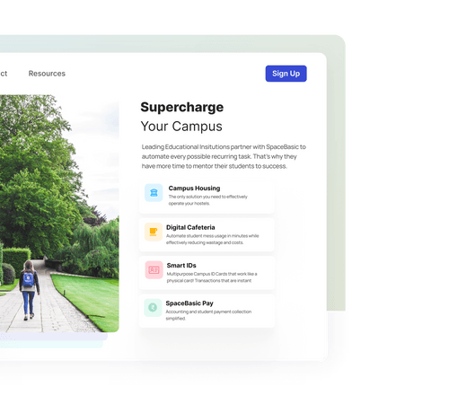 Digital Campus Automation Solution for Education Institutions - SpaceBasic