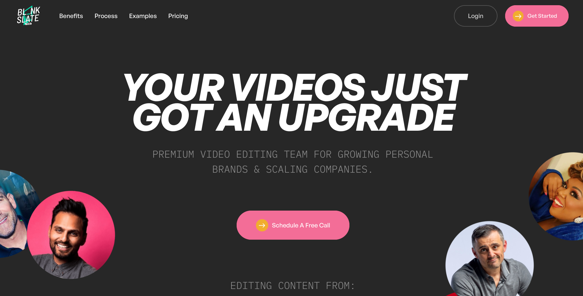 BLNK Slate Media | Your New Video Editing Team