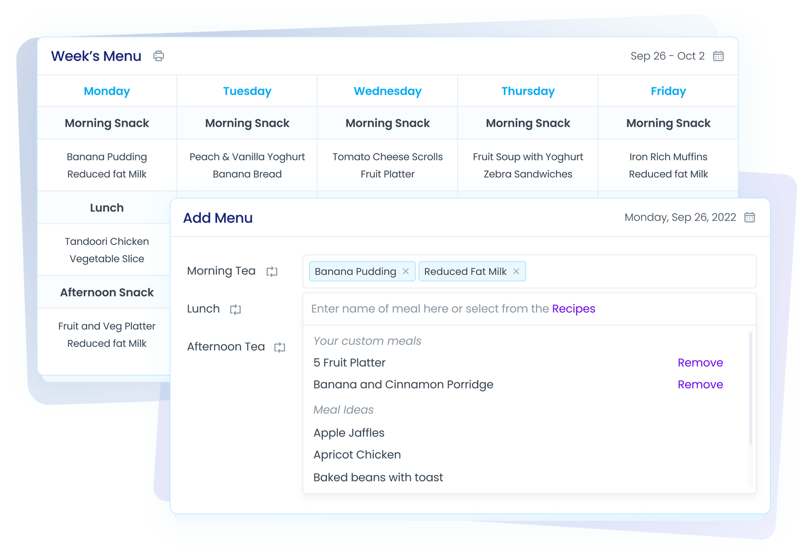 Feed Australia | Menu planner helps with childcare NQF