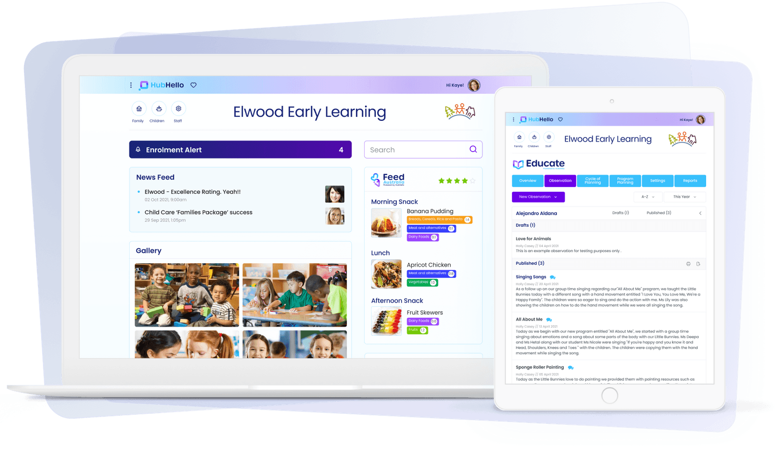 HubHello | Fast & secure web-based childcare software
