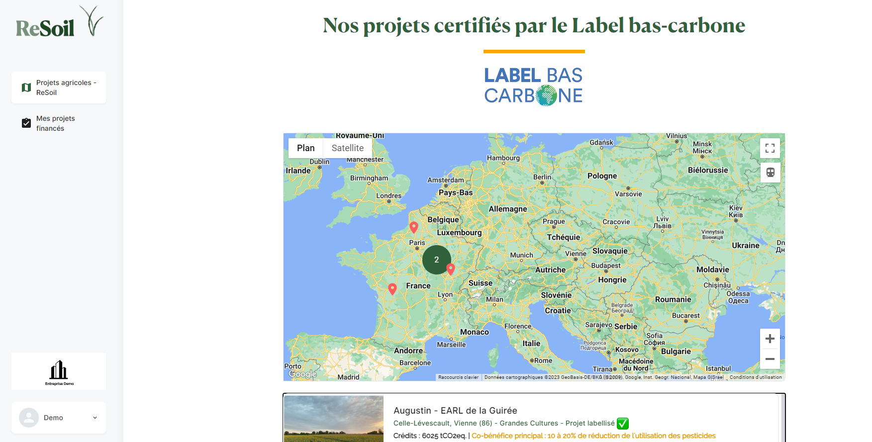 Entreprises - Contribution carbone et réduction du scope 3