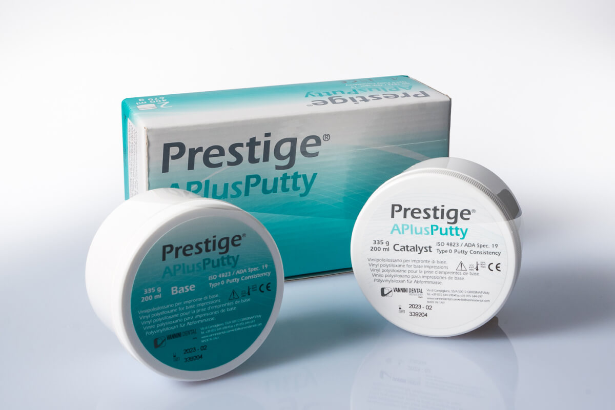 Prestige A Plus Putty - Vannini Dental Industry