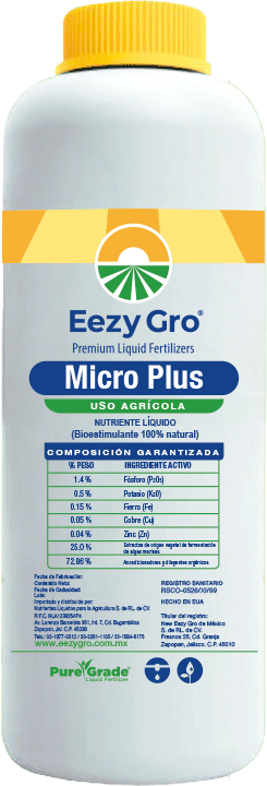 Micro Plus - Productos para agricultura en México. Eezy Gro.