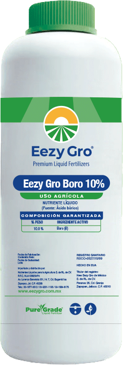 Eezy Gro Boro 10% - Productos para agricultura en México. Eezy Gro.