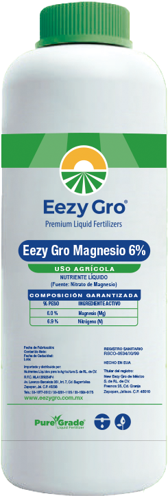 Eezy Gro Magnesio 6% - Productos para agricultura en México. Eezy Gro.