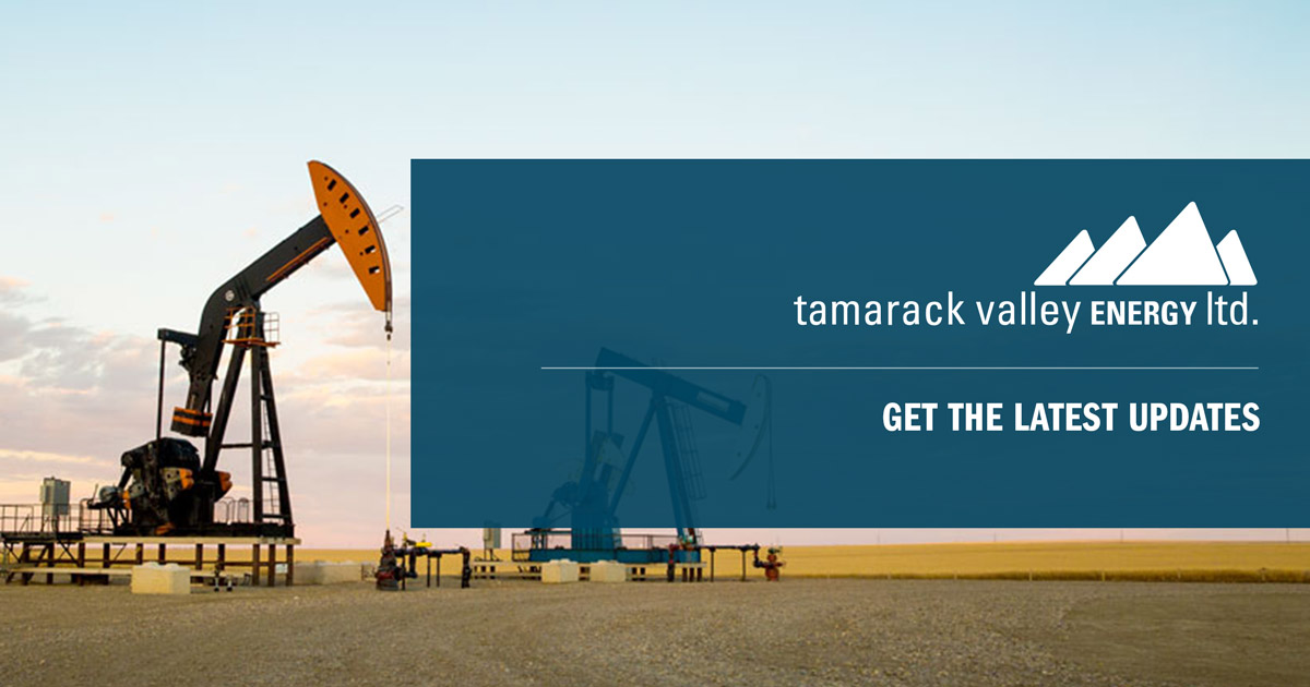 Tamarack Valley Energy | News & Media