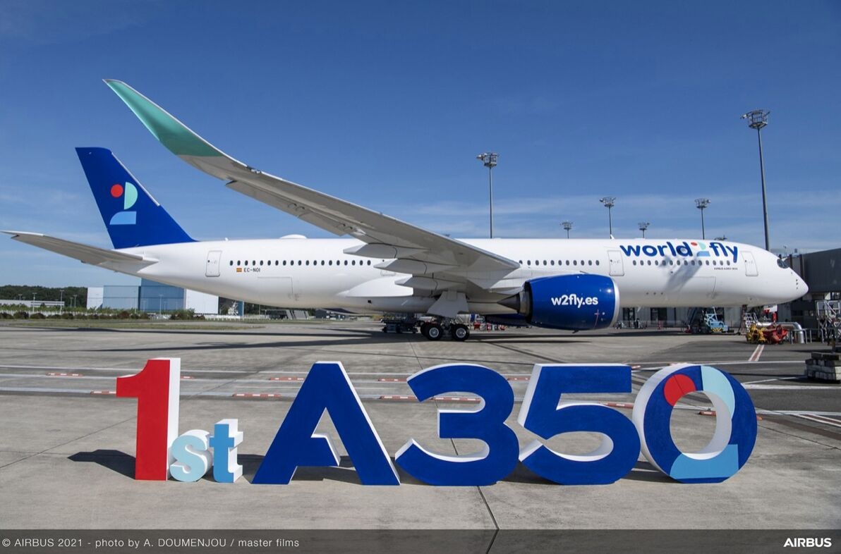 AVIATION EVENTS | First A350 Delivery To New Airline World2fly