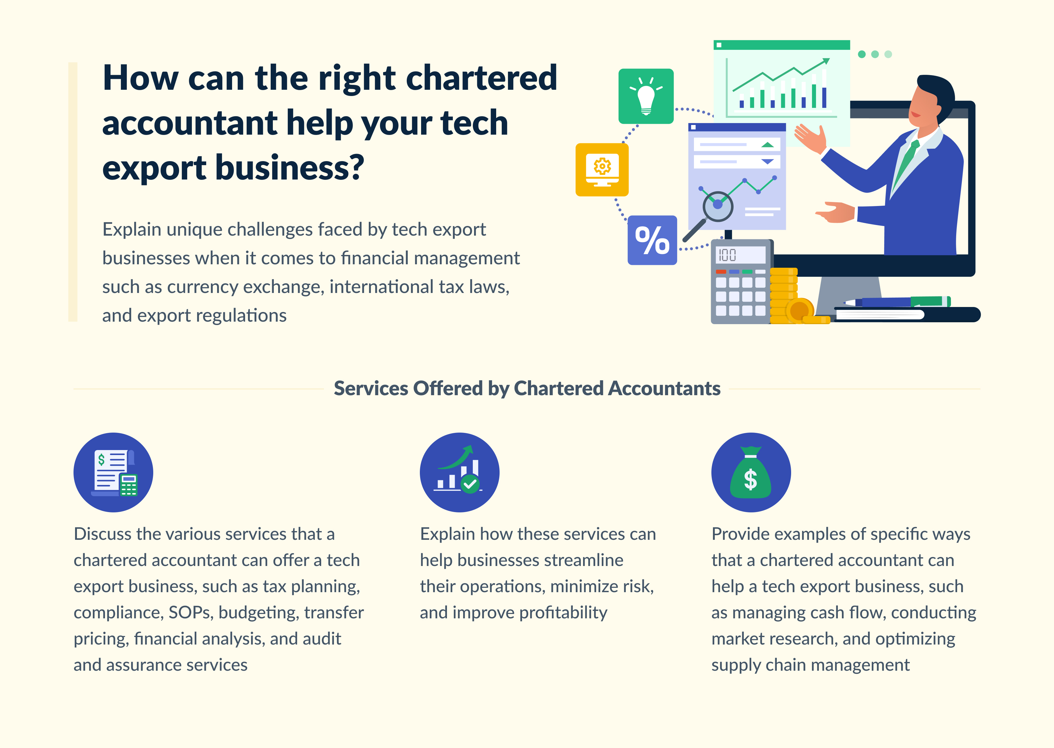 How can the right chartered accountant help your tech export business?