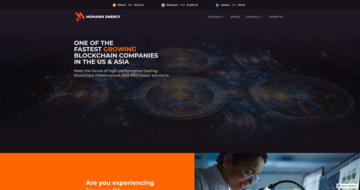 Blockchain Solutions: ASIC Repair Center, Construction & Hosting