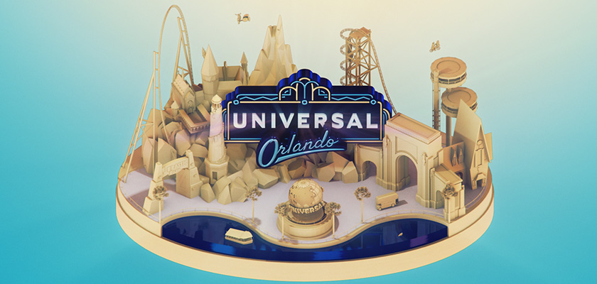 Universal Orlando 3D