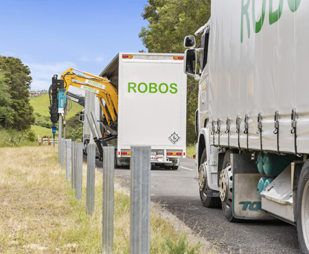 ROBOS - New flexible road barrier