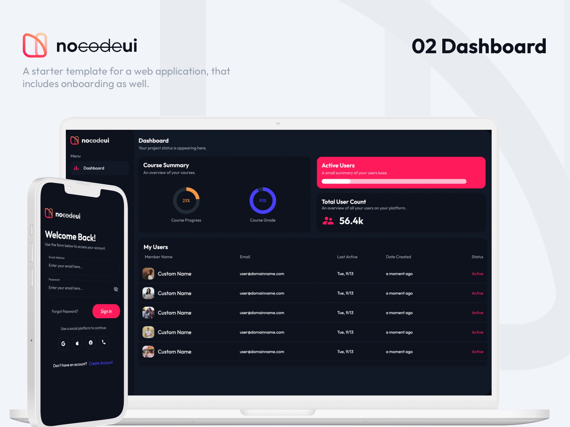 NoCodeUI -- A home for the designer & no-coder alike.