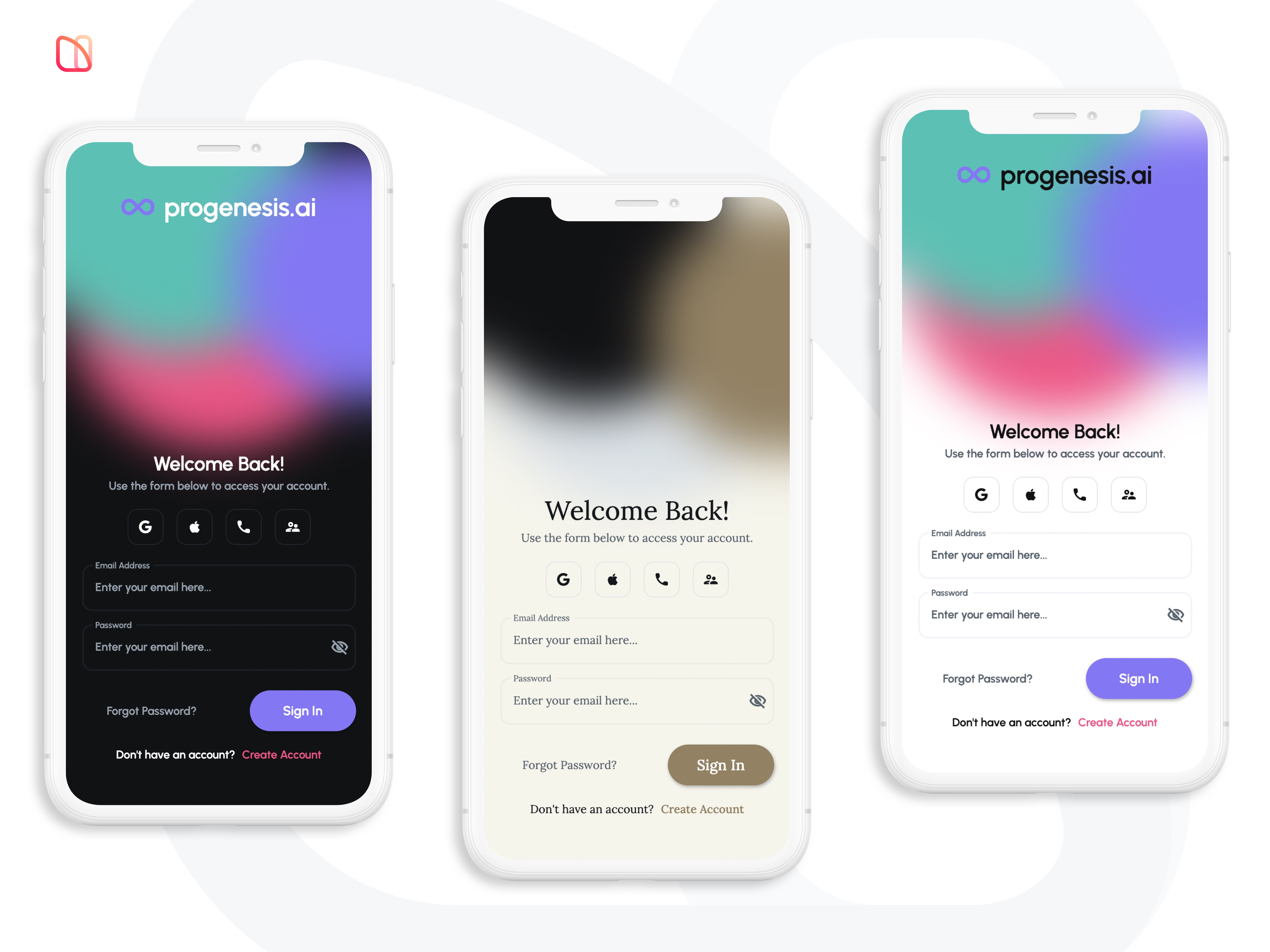 05 Blurred Login Page