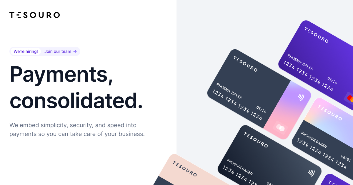 Tesouro | Payments Consolidated.