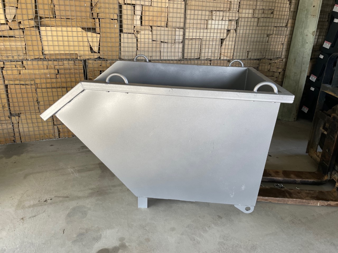 Forklift / Crane Tipping Bin Self-Dumping - Available from Tasquip