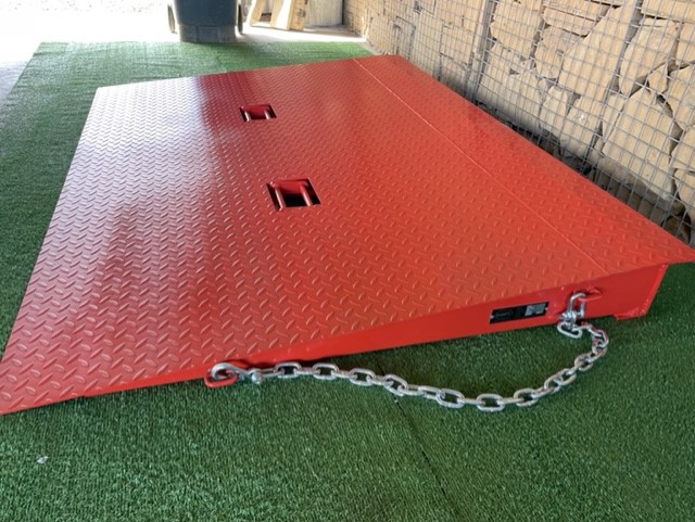 Forklift container ramp - Available from Tasquip