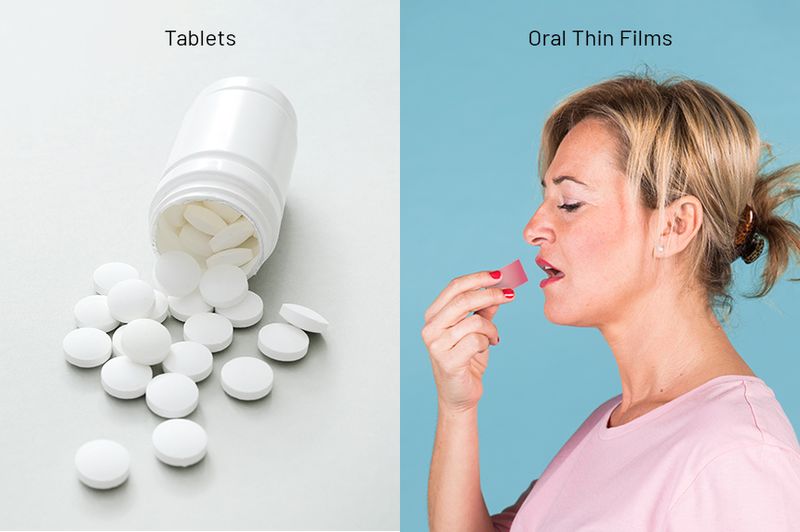 Solid Dosage Forms: Difference Between Oral Thin Films and Tablets