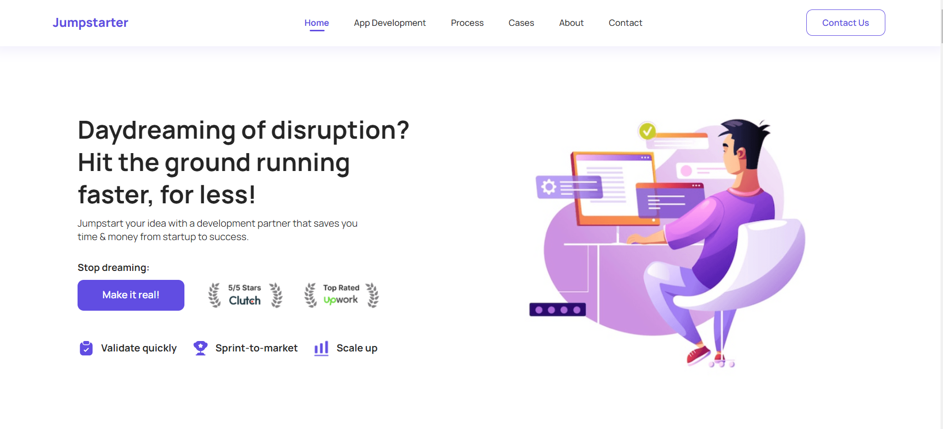 Jumpstarter - Top app development company for startups