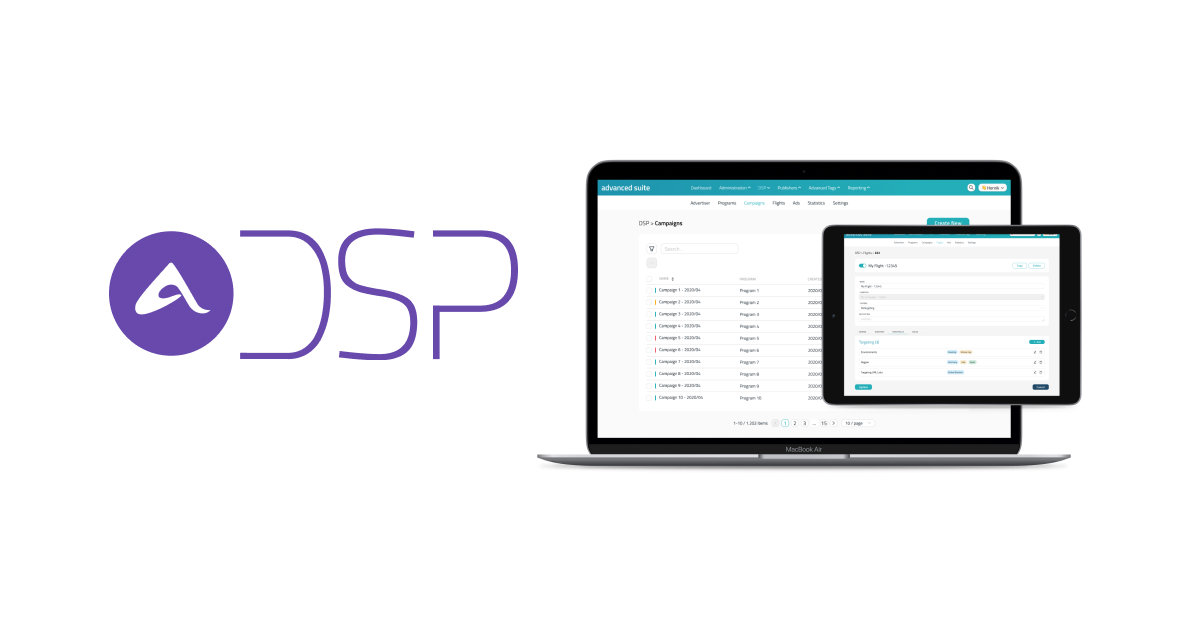 advanced DSP - Your programmatic campaign manager