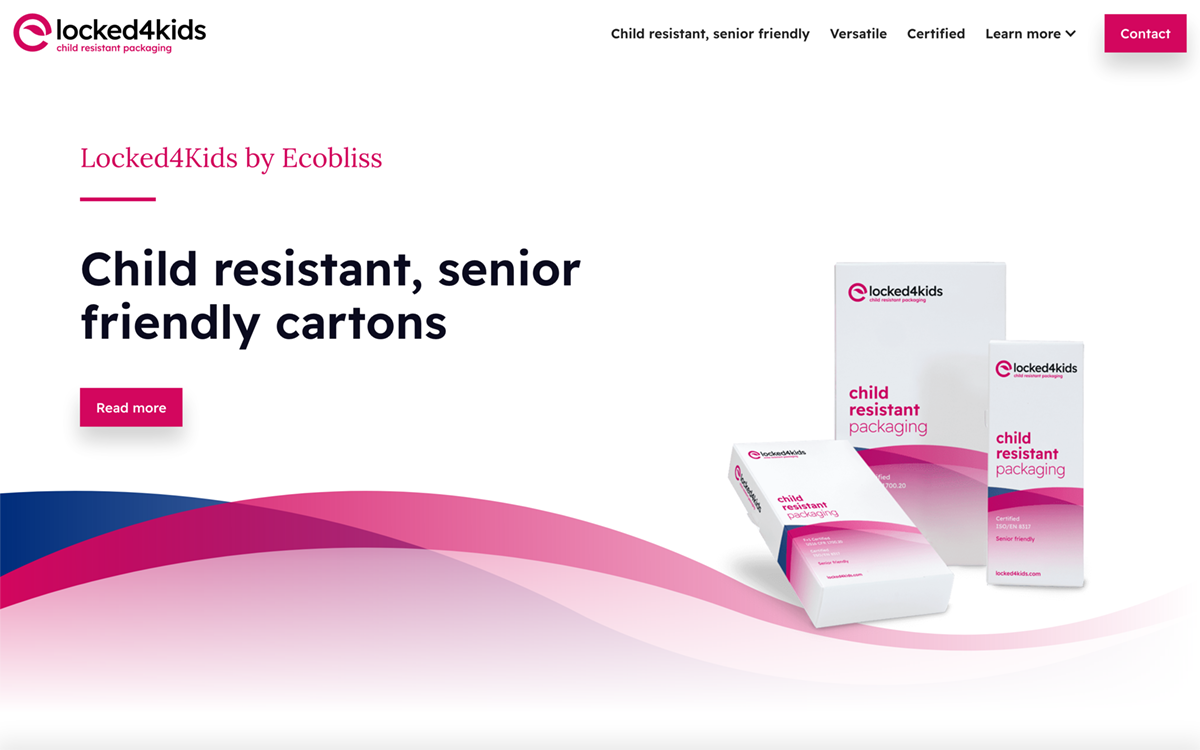 Locked4Kids | Child resistant packaging